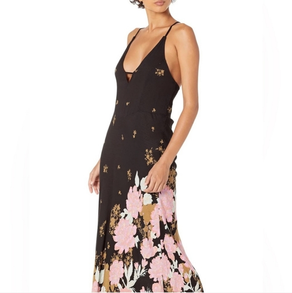 Free People | Dresses | Intimately Free People Get To You Floral Maxi ...